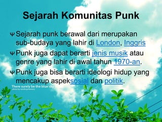 Street punk | PPTX