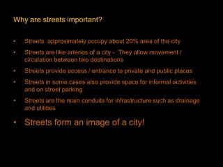 Streets and Transportation | PPTX