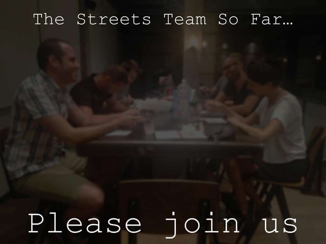Streets hackathon invitation | PPTX