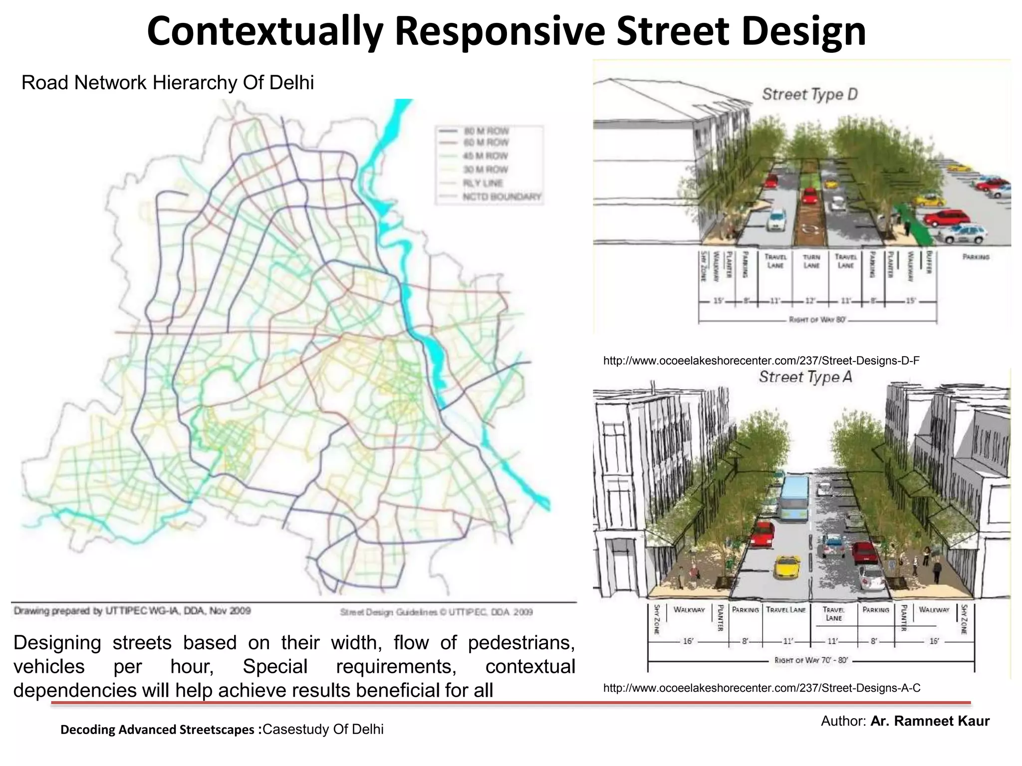 Decoding future streetscapes of Delhi | PPTX