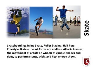 Street Sports Entertainment Artists | PDF