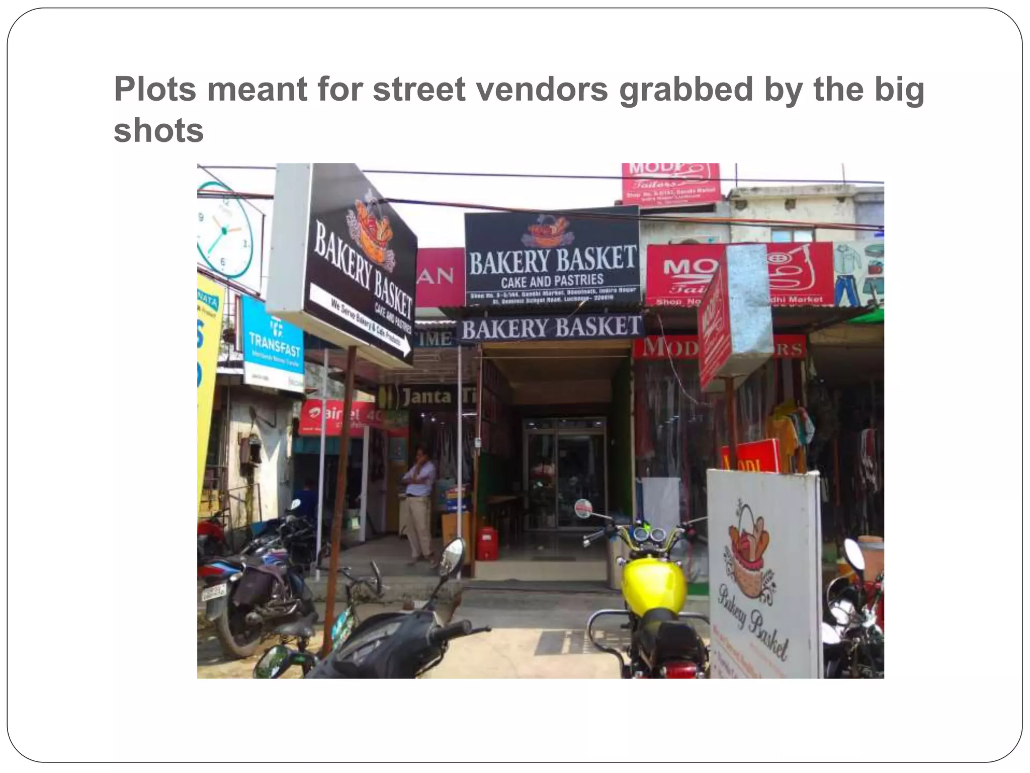 Street vendors and local area planning | PPTX