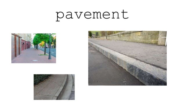 Street vocabulary | PPTX