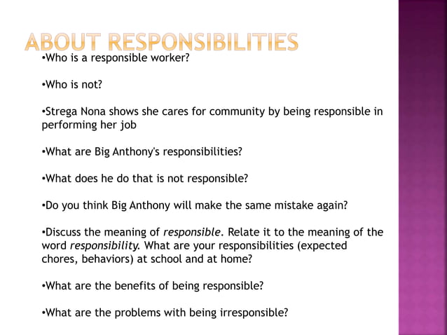 Strega nona lesson plan | PPT