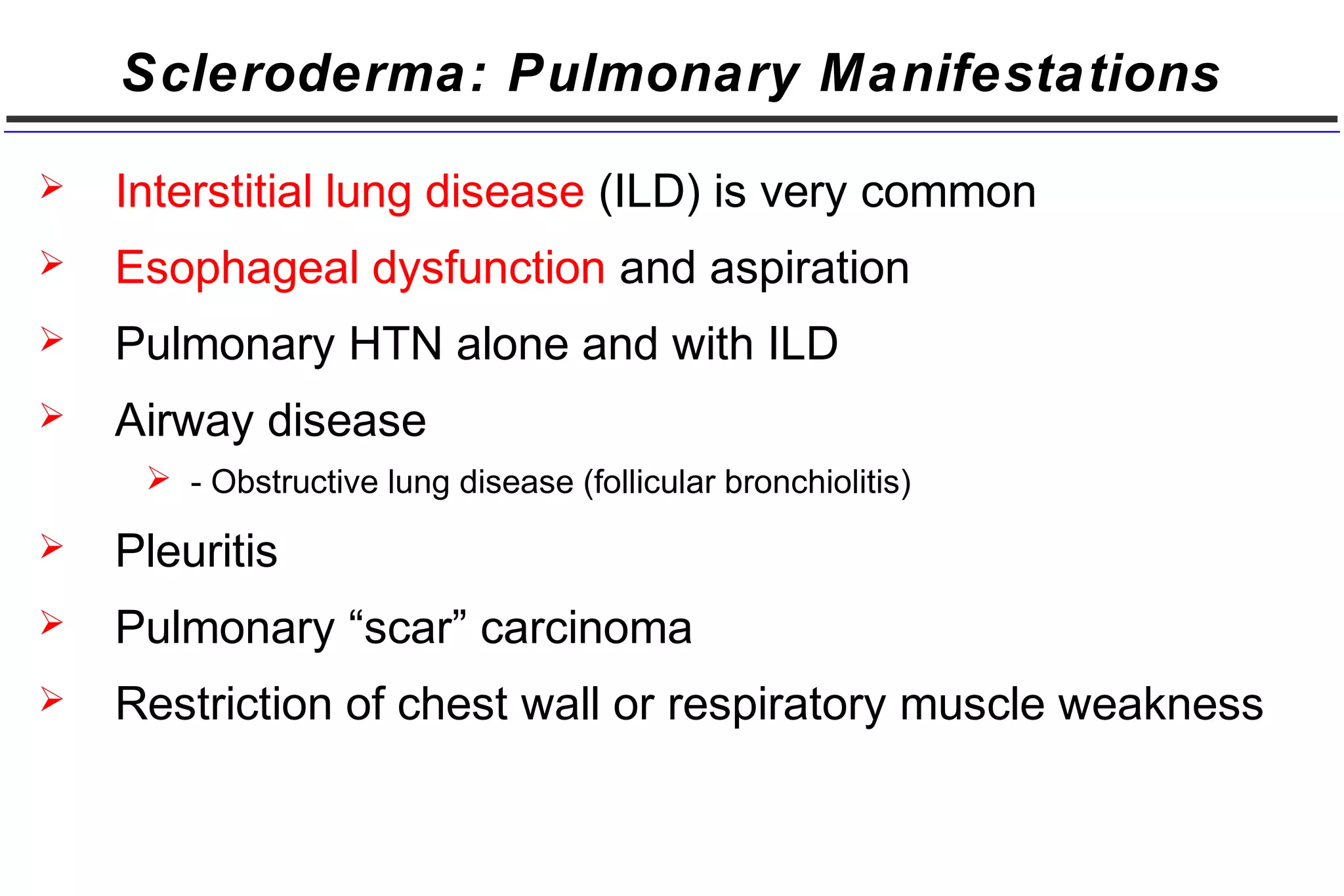Scleroderma: State of the Art Management | PPT