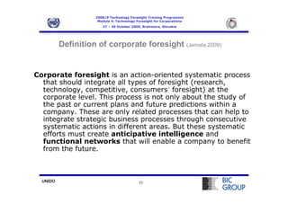 Strelecky how foresight_can_be_beneficial_249 | PPT