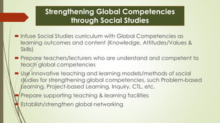 Strengtening Global Competence for elementary education | PDF