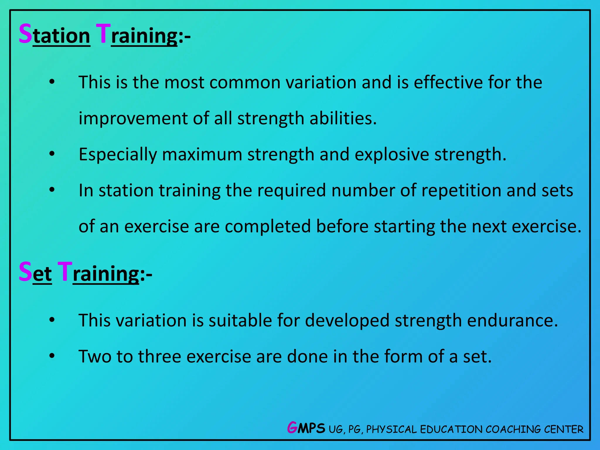 Strength definition types of strength and training its intensity | PPTX