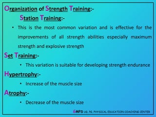 Strength definition types of strength and training its intensity | PPTX