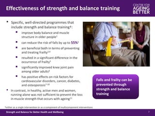 Strength and Balance for Better Health and Wellbeing | PPT