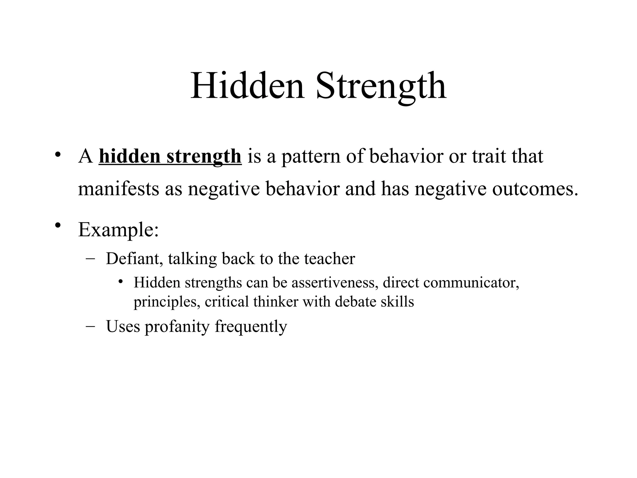 Strength based approach | PPT