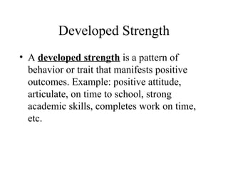 Strength based approach | PPT