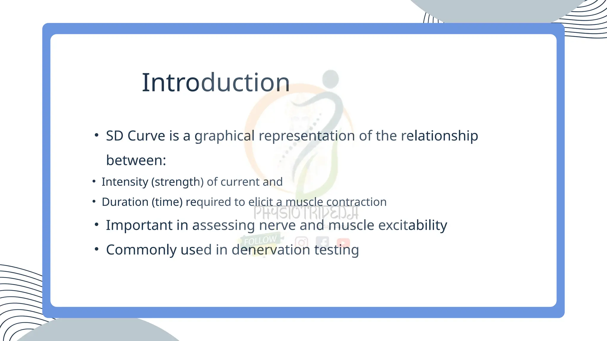 Strength-Duration (SD) Curve in Electrotherapy | PPTX