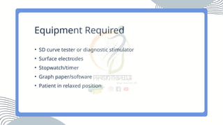 Strength-Duration (SD) Curve in Electrotherapy | PPTX