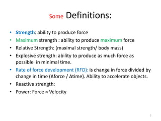 maximal Strength training | PDF | Physical Therapy | Wellness