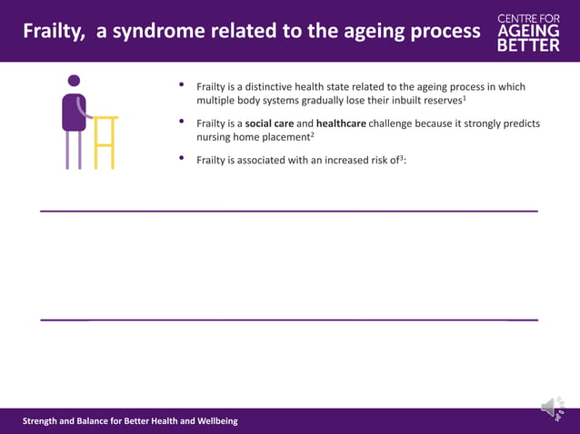 Strength and Balance for Better Health and Wellbeing | PPT