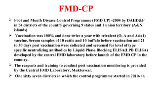 Strength and weaknesses of fmd control programme going on in india dr ...