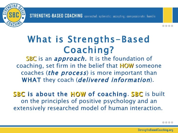 Strengths Based Coaching V8 Linked In