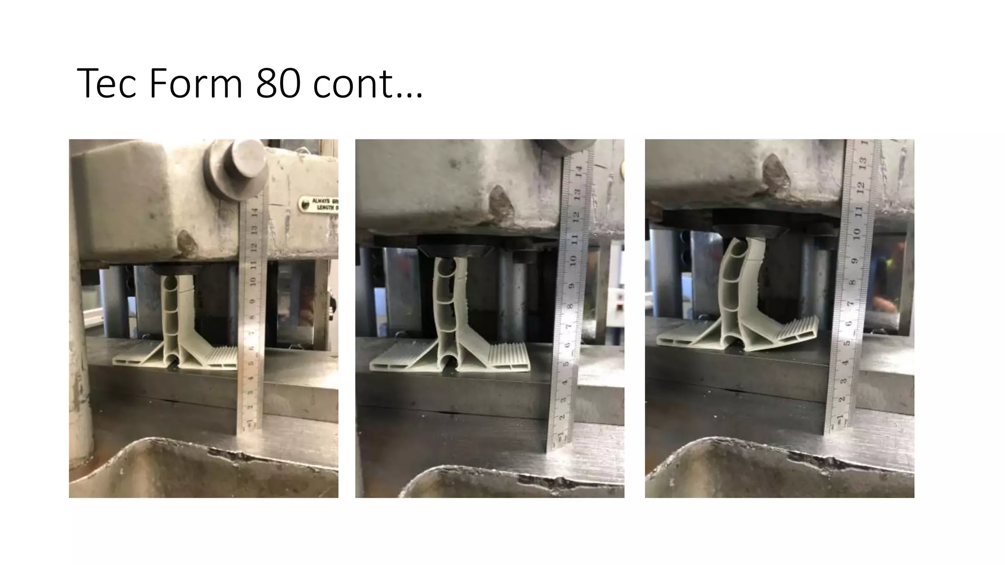 Strength comparison Tec-Form vs K-Form | PPT