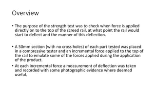 Strength comparison Tec-Form vs K-Form | PPT