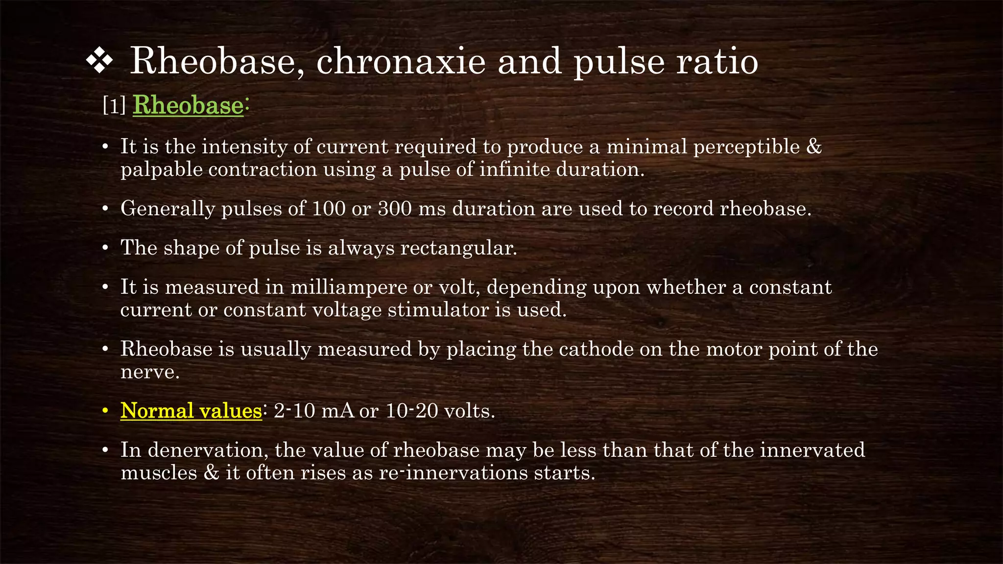 Strength duration curve (SDC) | PPTX