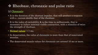 Strength duration curve (SDC) | PPTX
