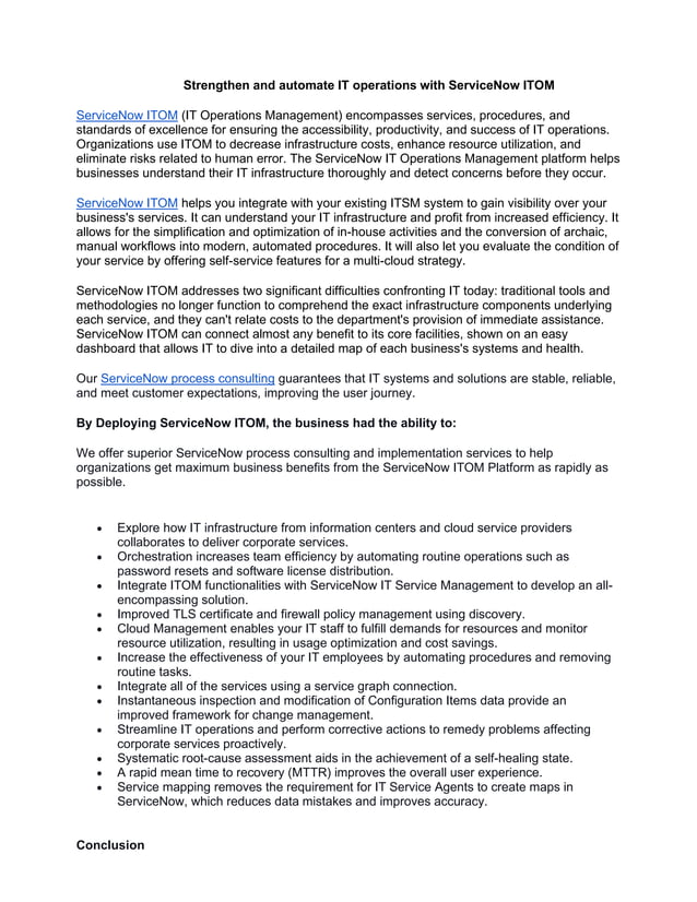 Strengthen and automate IT operations with ServiceNow ITOM.pdf