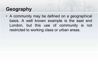 Strengthen community action | PPT