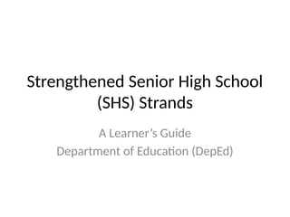 Strengthened_SHS_Strands_for_Learners_DepEd.pptx