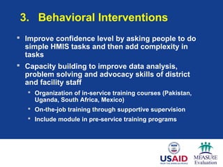 Strengthening Routine Facility-based Health Information Systems in ...