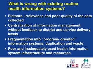 Strengthening Routine Facility-based Health Information Systems in ...
