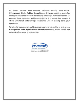 Strengthening Access Control with Under Vehicle Surveillance Systems ...