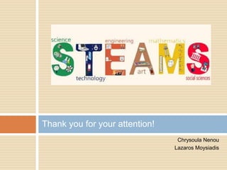 Strengthening european cultural heritage through STEAM | PPTX
