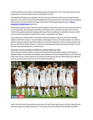 Strengthening FIFA World Cup 2026 Security After Copa America Incidents ...