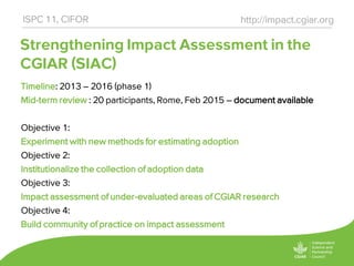 Strengthening impact assessment in the CGIAR - Doug Gollin | PPT