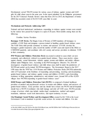 Strengthening legal referral mechanisms on cases of gender | DOCX