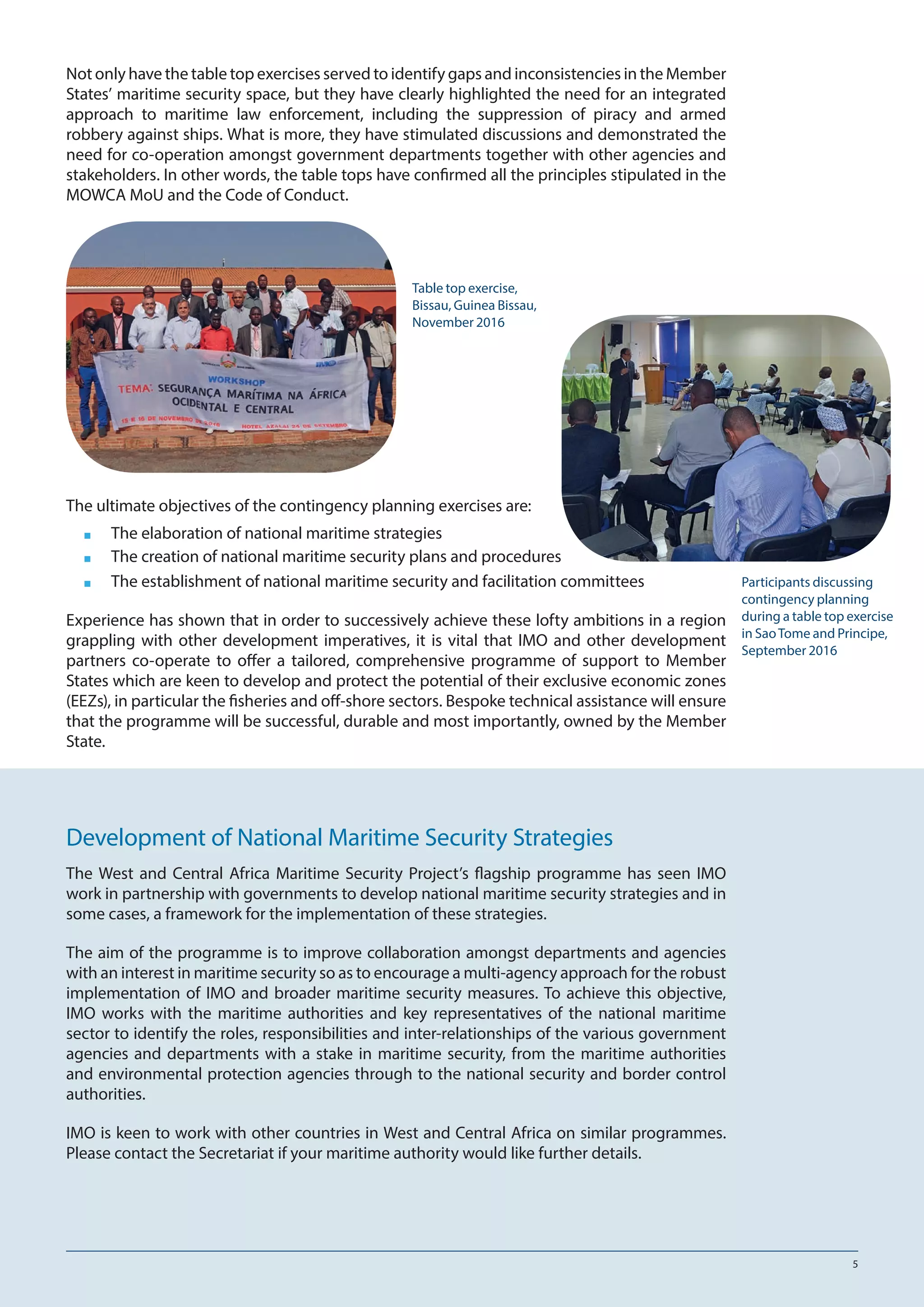 Strengthening maritime security | PDF