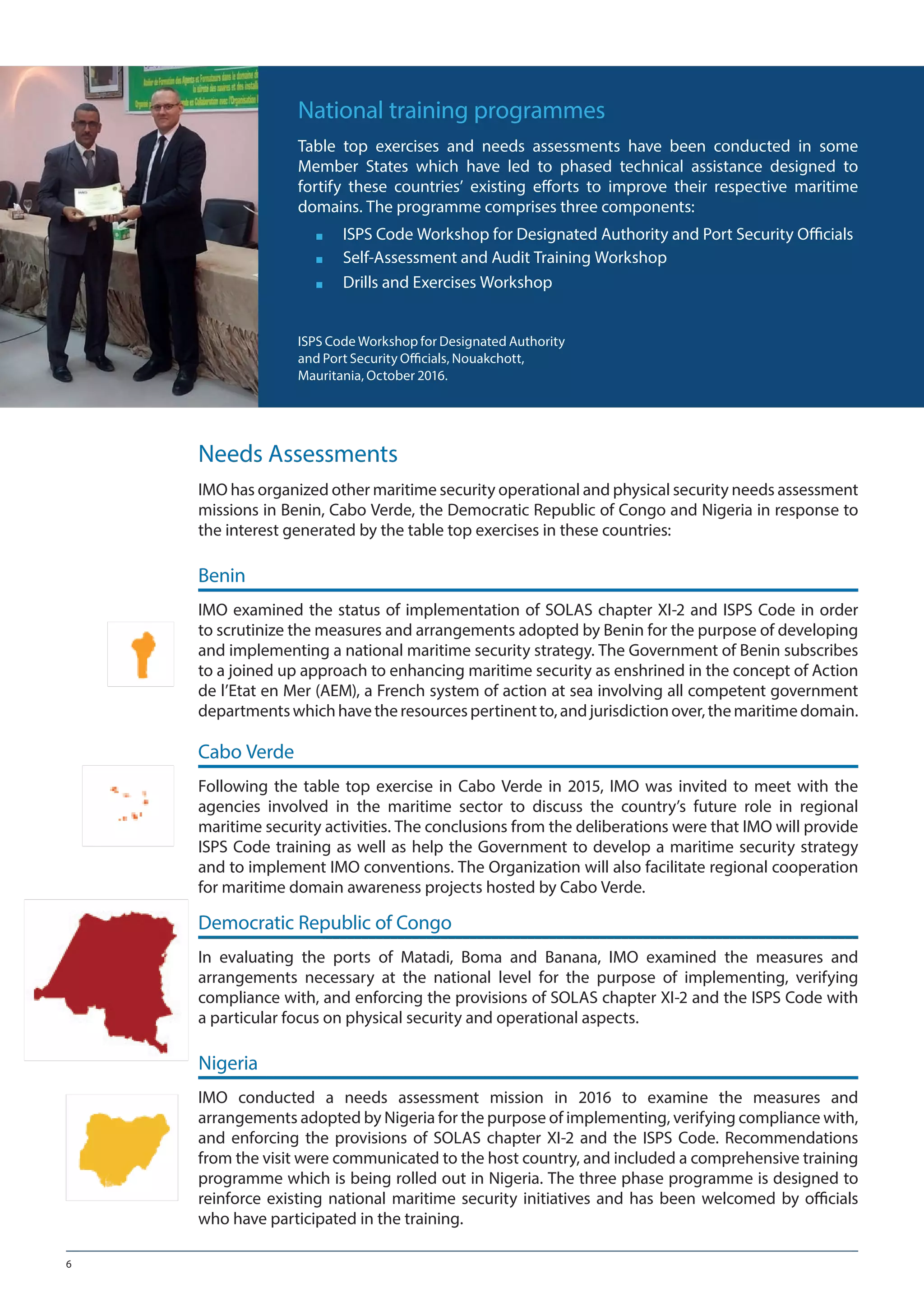 Strengthening maritime security | PDF