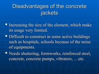 Strengthening of an existing reinforced concrete structure.ppt