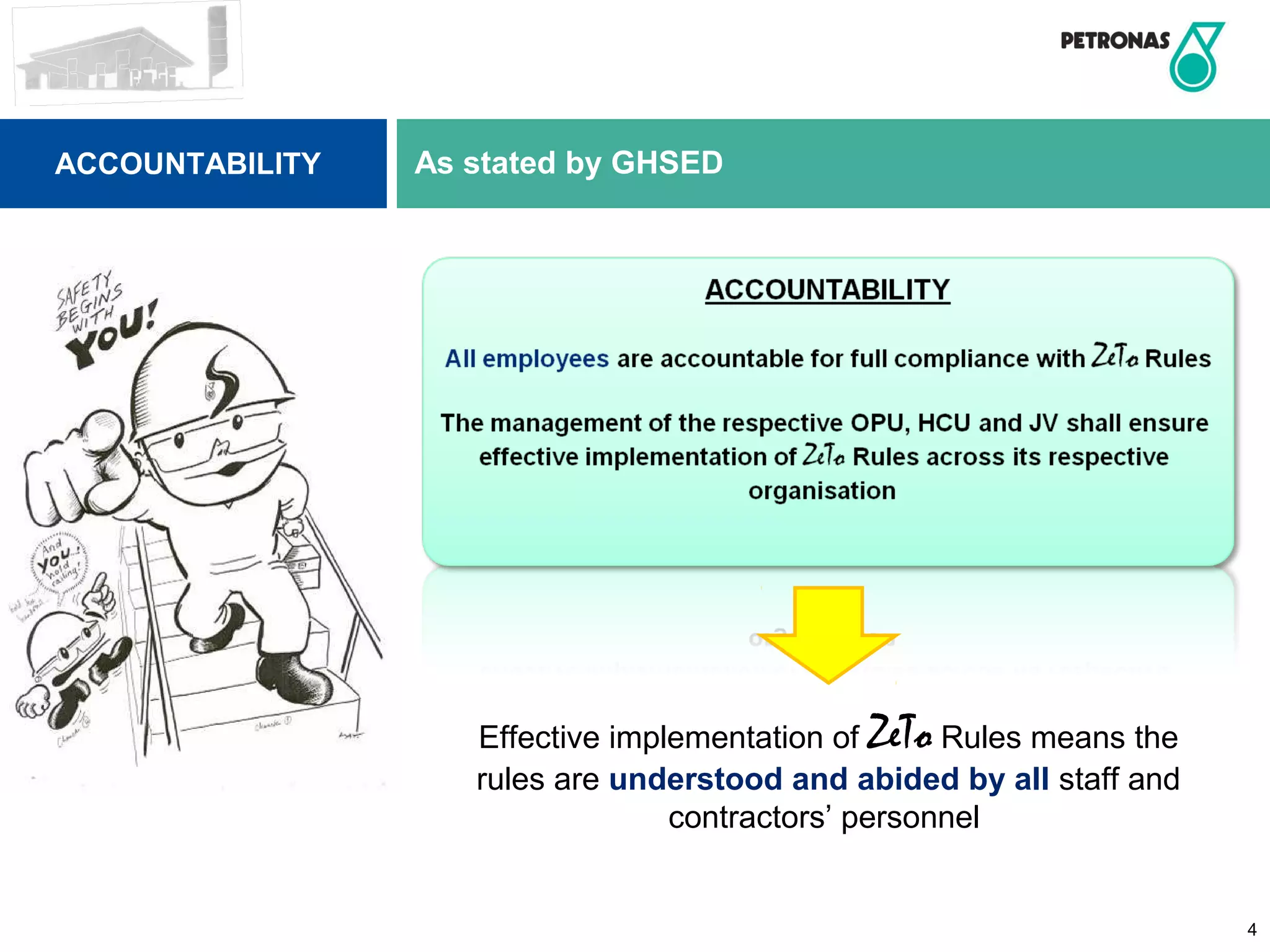 Strengthening of ZeTo Rules Compliance by Petronas Chemical | PPT