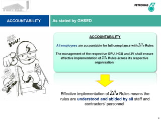 Strengthening of ZeTo Rules Compliance by Petronas Chemical | PPT