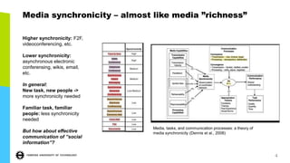 Strengthening social ties via ict in the organization | PPTX