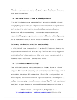 Strengthening your Organization’s Collaborative Potential | PDF ...