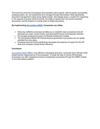 Strengthen Your Employee Experience with ServiceNow HRSD.pdf