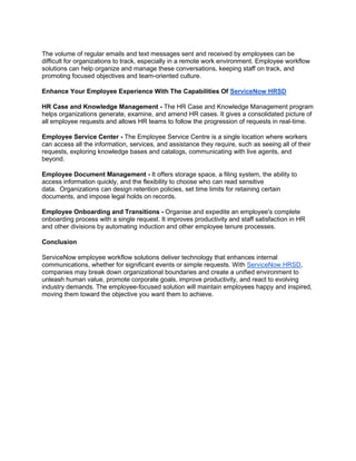 Strengthen Your Employee Workflow using ServiceNow HRSD.pdf
