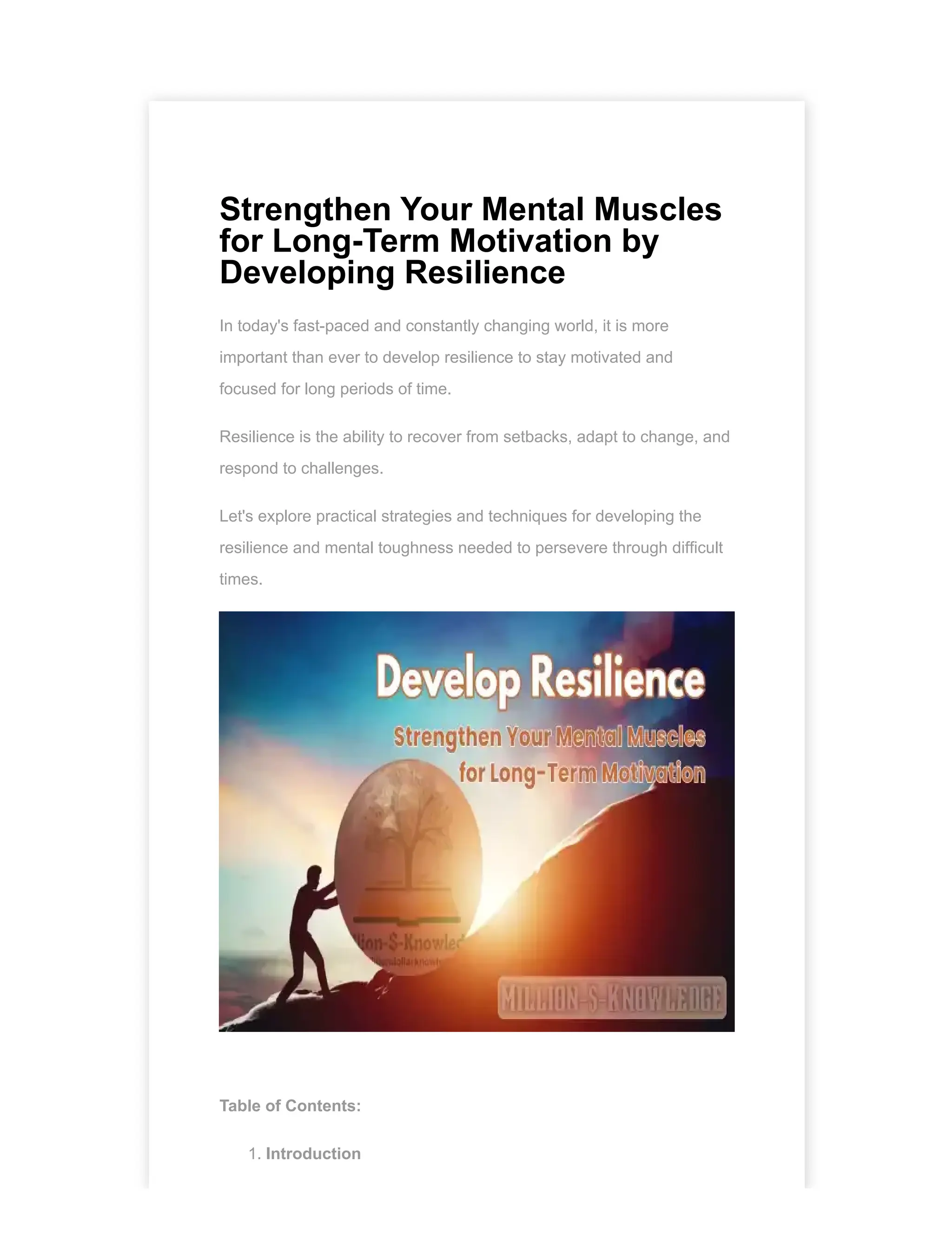 Strengthen Your Mental Muscles for Long-Term Motivation by Developing Resilience.pdf