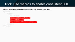 Webinar: Strength in Numbers: Introduction to ClickHouse Cluster Performance | PPT