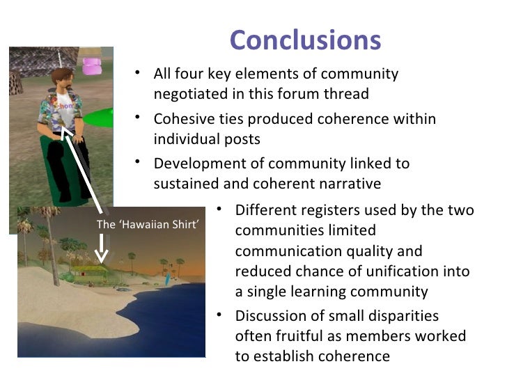 Strength of cohesive ties