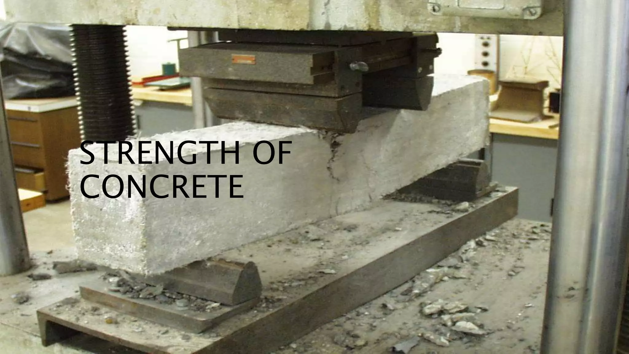 Strength of concrete (for civil engineering) | PPTX