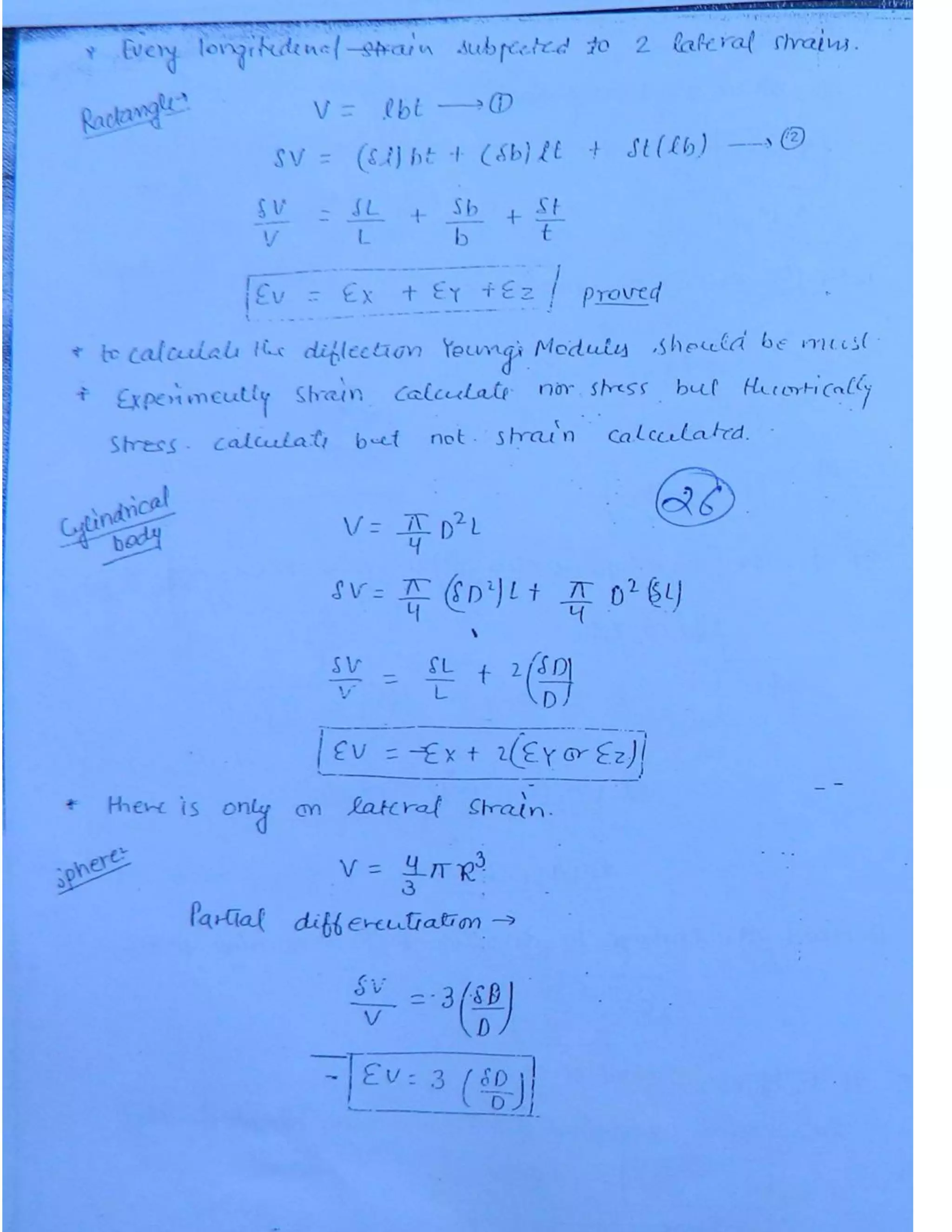Strength of Material 2 (SOM) Mechanical Engineering Handwritten classes ...